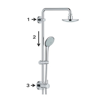 Retro-Fit Shower System